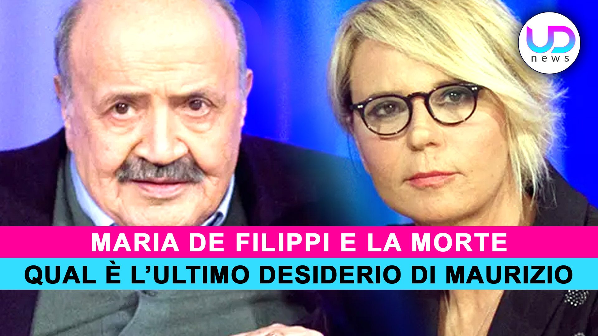 Maria De Filippi Parla Dell'Ultimo Desiderio Di Maurizio Costanzo! - UD ...