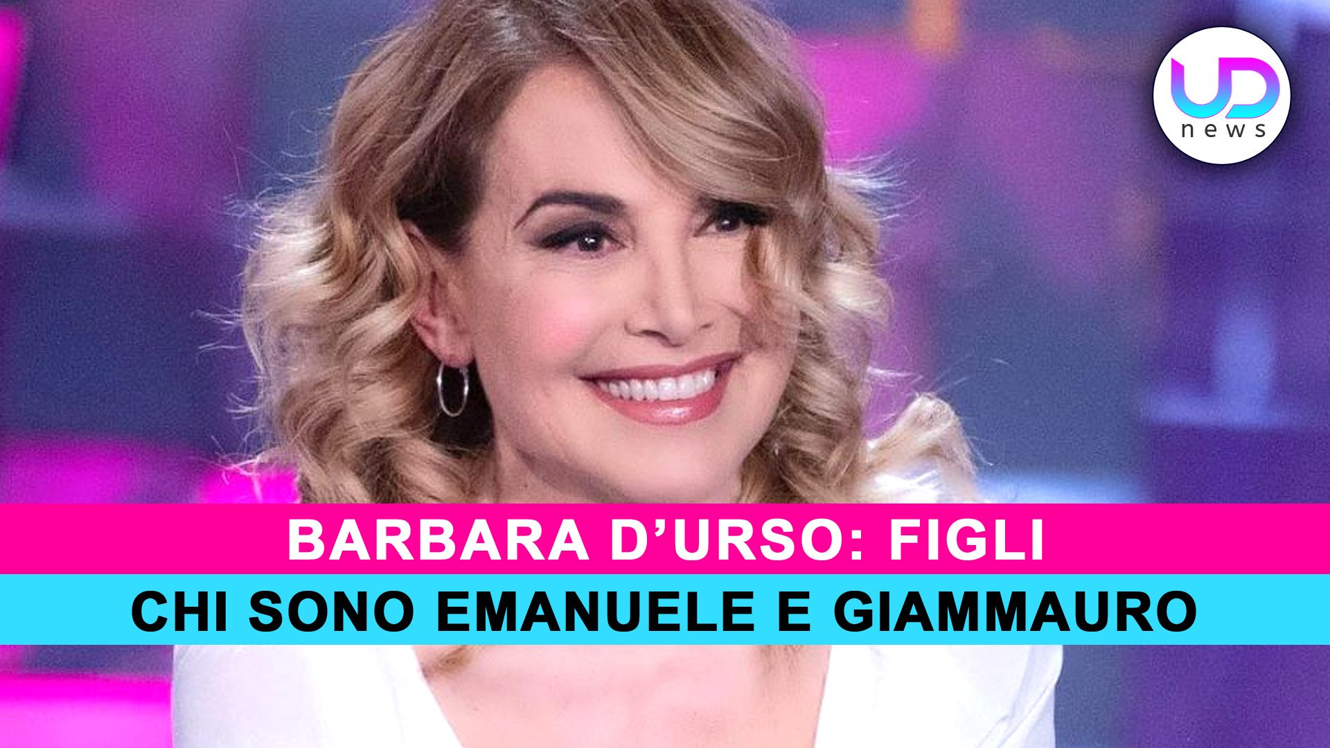 Barbara D'Urso: Ecco Chi Sono I Suoi Figli!