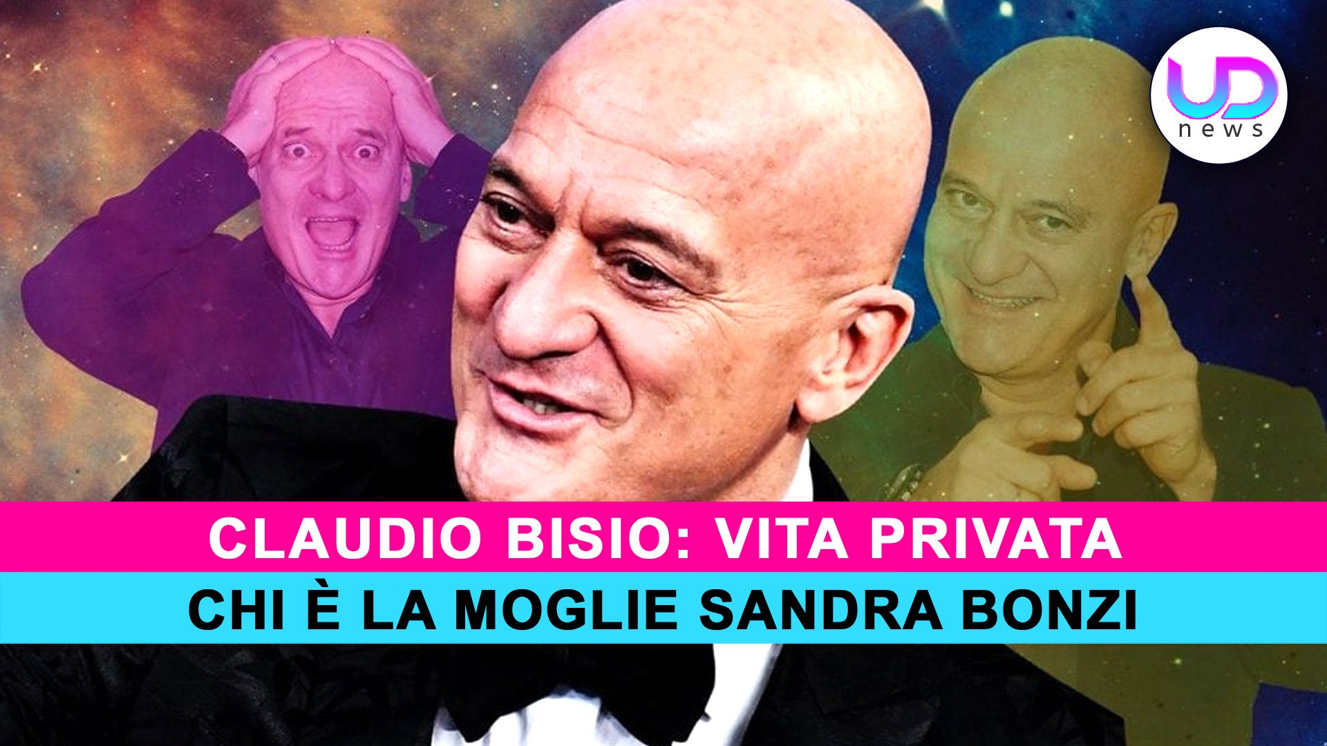 Claudio Bisio: Chi E' La Moglie Sandra Bonzi!