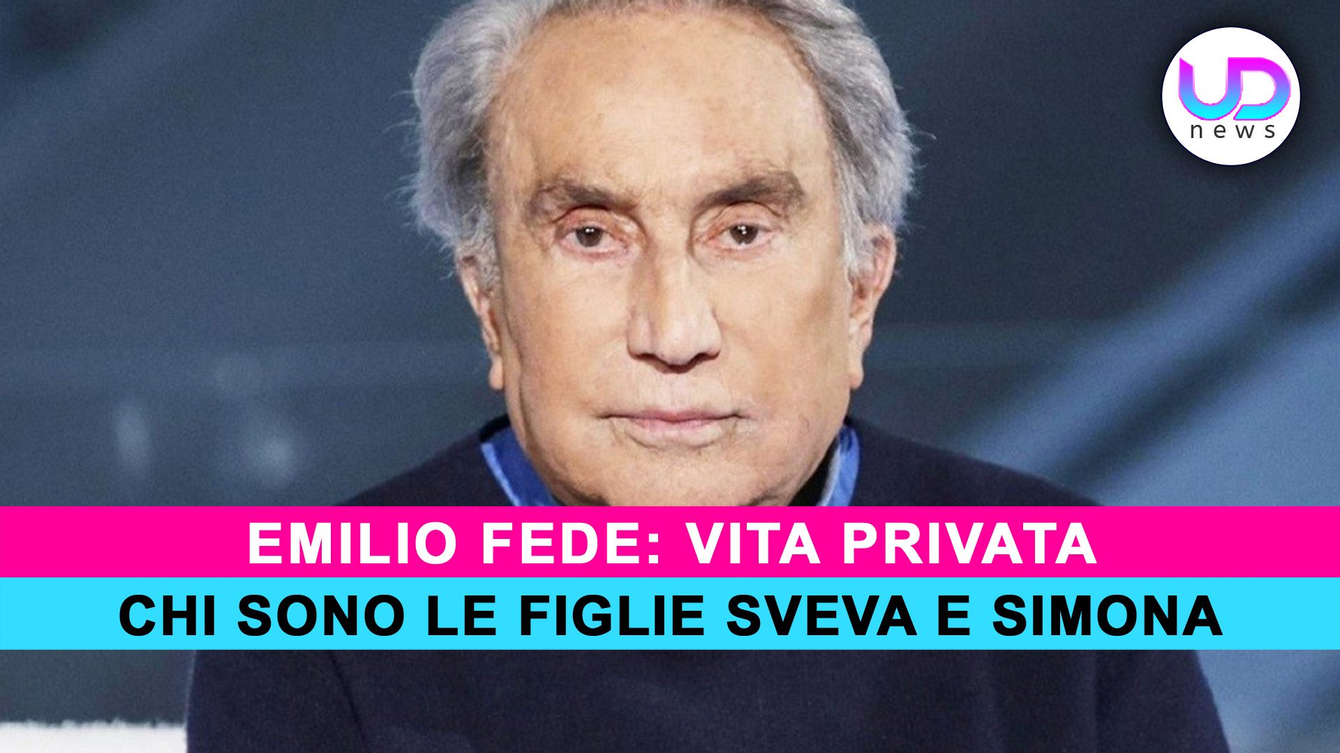 Emilio Fede: Chi Sono Le Sue Figlie, Sveva E Simona Fede!